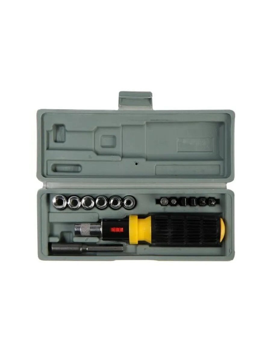 Комплект профессиональных отверток и головок в кейсе