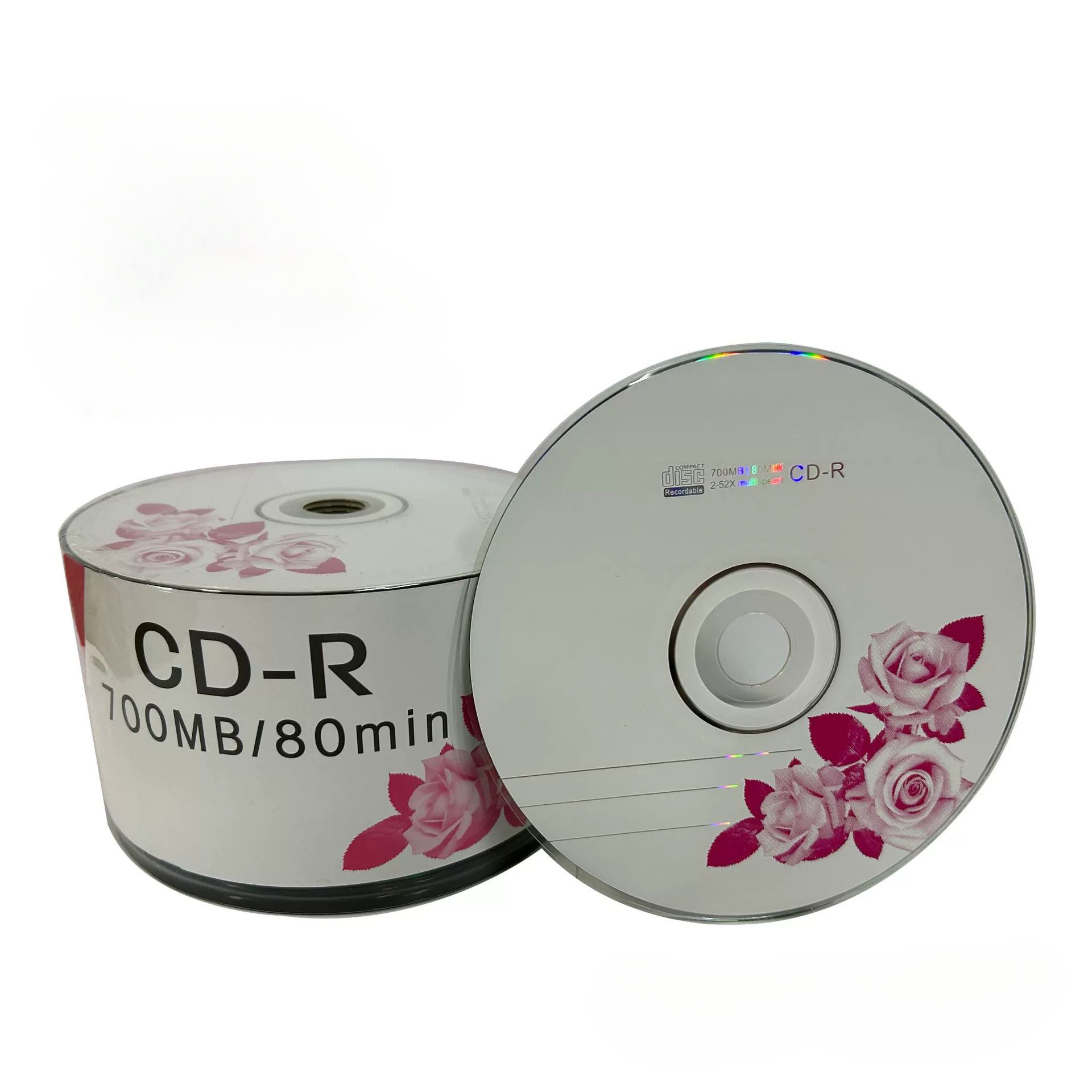 10PCS CD-R 700MB/80min Blank Disc Grade A 52X Multispeed Music CD Disk 12cm/4.7inches Diameter 15g/0.5oz per piece 153g/5.4oz Package Weight Defect Rate Less than 0.3% Data Storage Very Stable