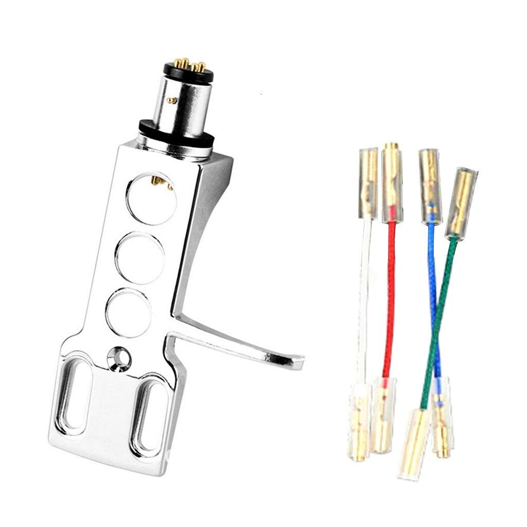 Универсальный держатель головки для проигрывателя винила, Серебро