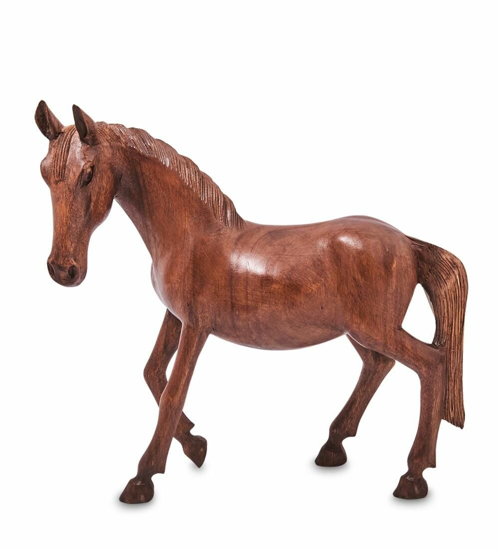 Статуэтка Дикая лошадь 30 см суар 15-025 Decor and Gift Индонезия