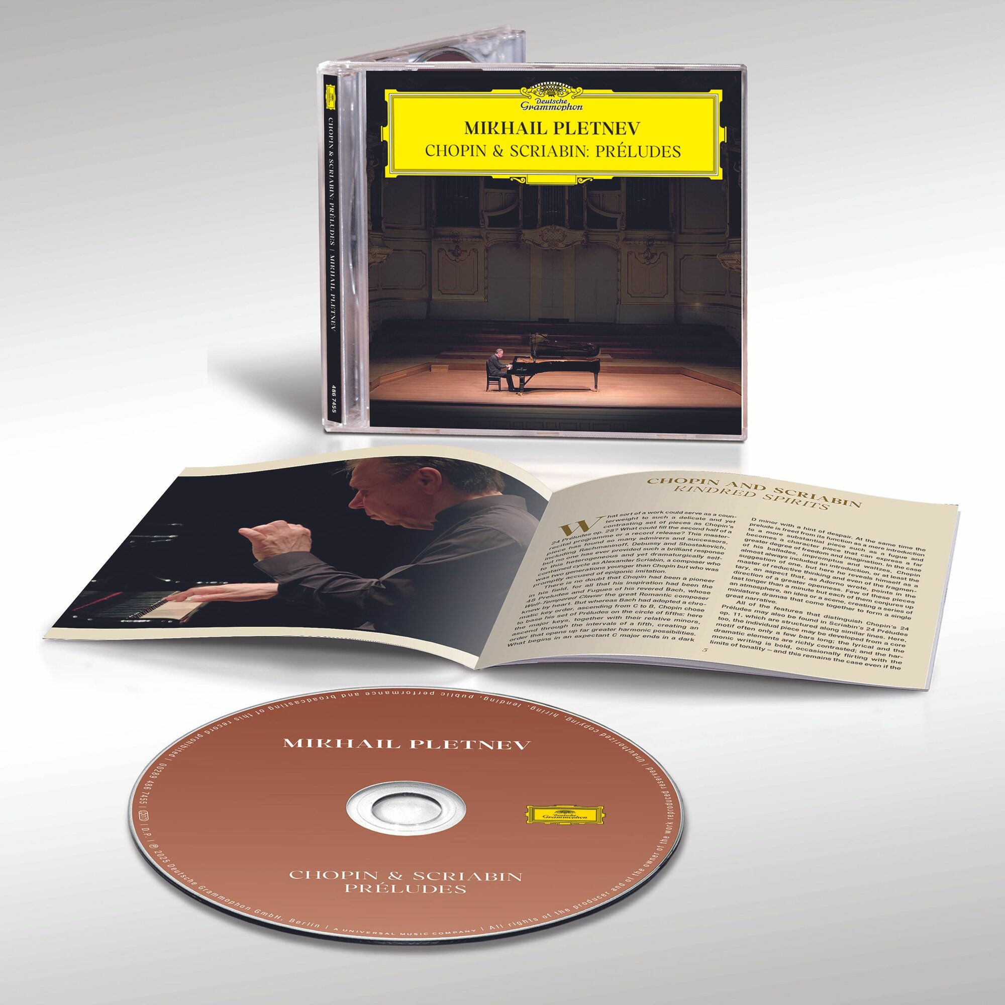 Компакт-диск Mikhail Pletnev - Chopin & Scriabin Preludes (1 CD)