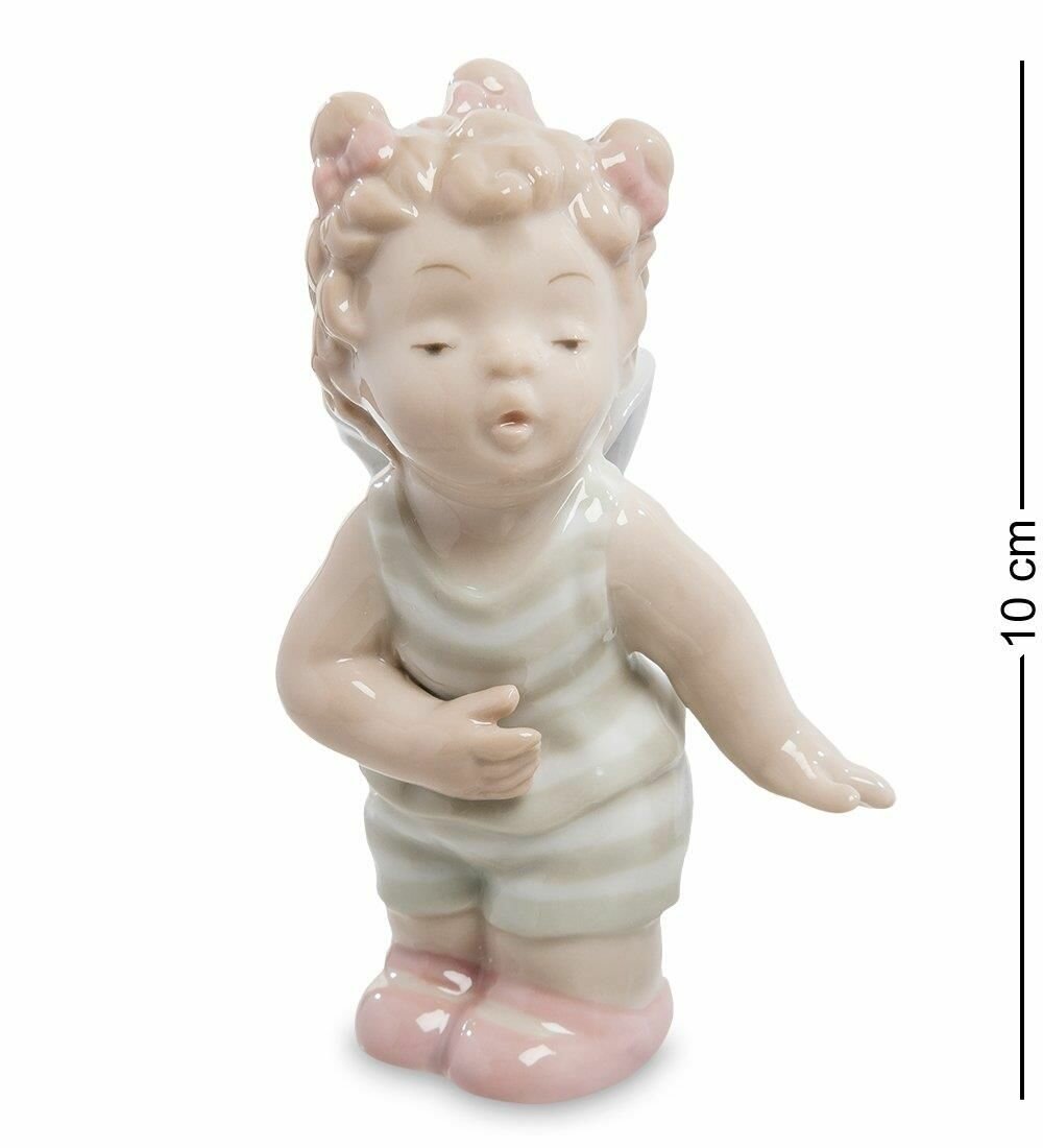 Фигурка настольная Ангелочек-девочка (Pavone) A2113845 Pavone, Фарфор, в подарок