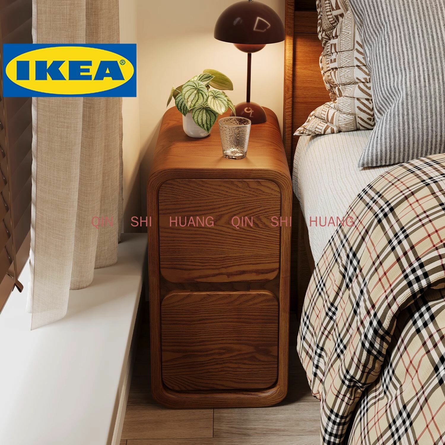 IKEA Тумба, 2 ящ, 25х40х47 см