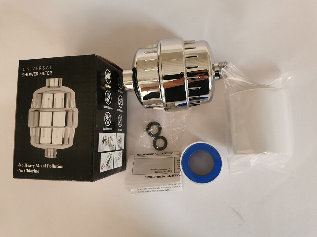 Фильтр для душа очистка воды насадка 10-15 слоев 17 слоев фильтр для душа очиститель воды для душа полный углерод упаковка в цветной коробке один корпус и один элемент
