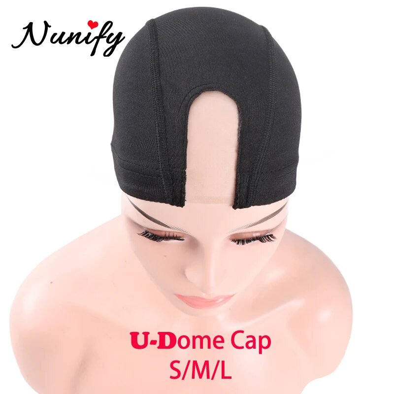 Сетка для париков Nunify черная U-Dome Cap-L