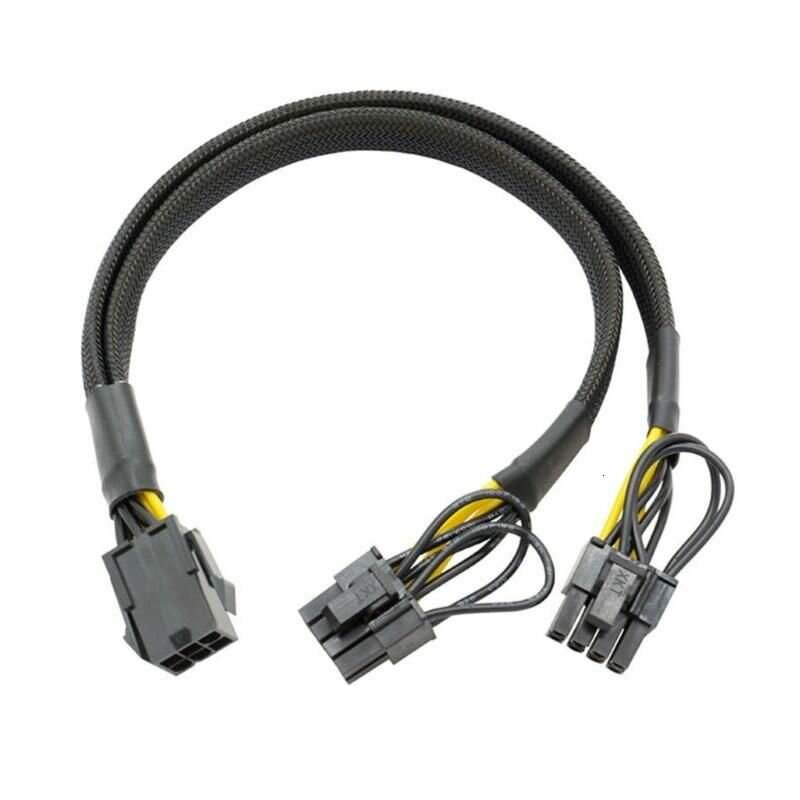 6pin на 2x 8pin переходник для видеокарты
