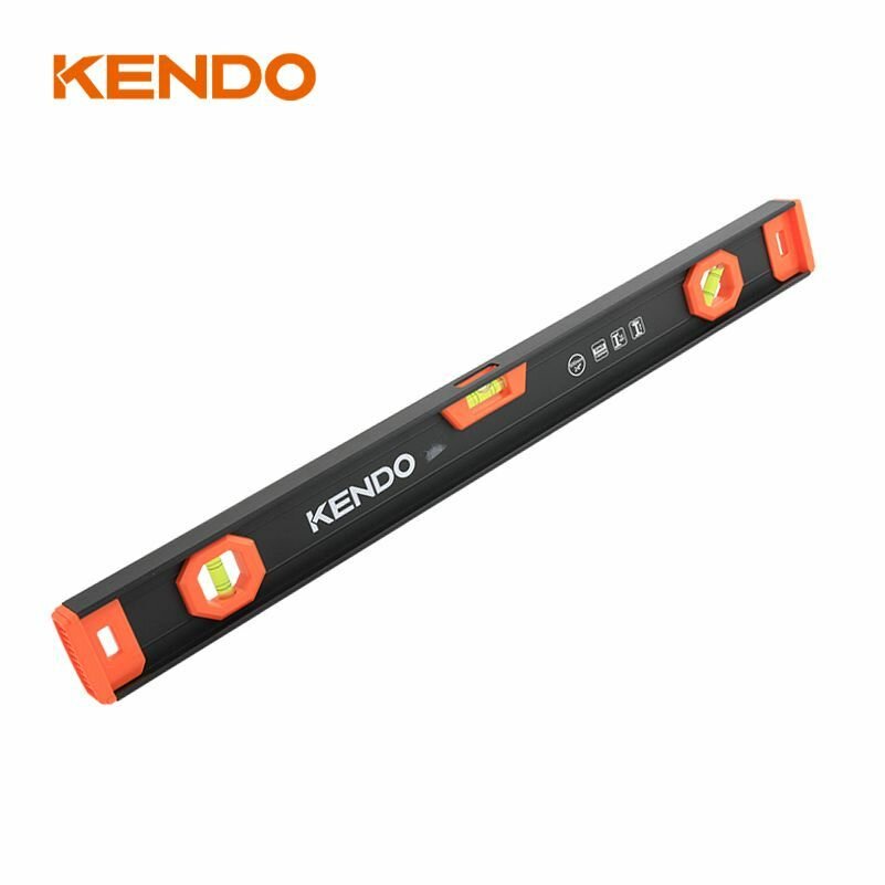 Двутавровый алюминиевый уровень KENDO 1200 мм 35256