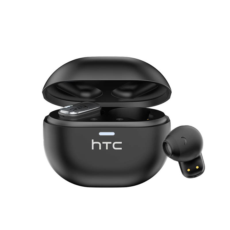 Беспроводная гарнитура HTC NE16 Bluetooth 6.0+ ENC с шумоподавлением, длительное время автономной работы, черный