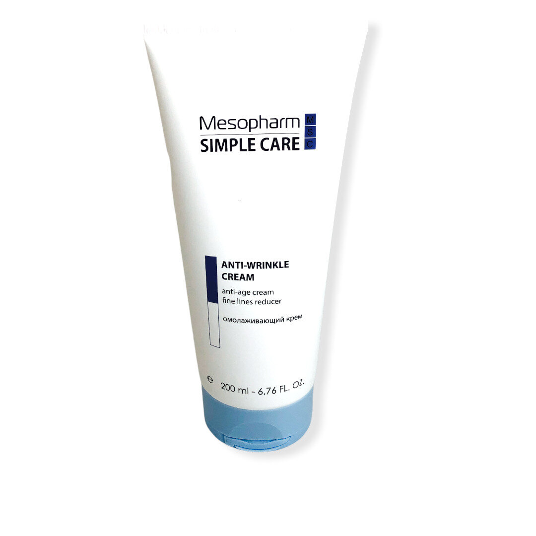 Mesopharm Омолаживающий крем для лица 200мл / Simple Care ANTI WRINKLE CREAM 200ml