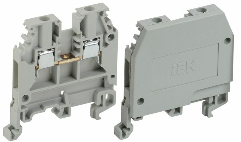 Зажим наборный ЗНИ-2.5кв. мм (JXB24А) сер. IEK YZN10-002-K03