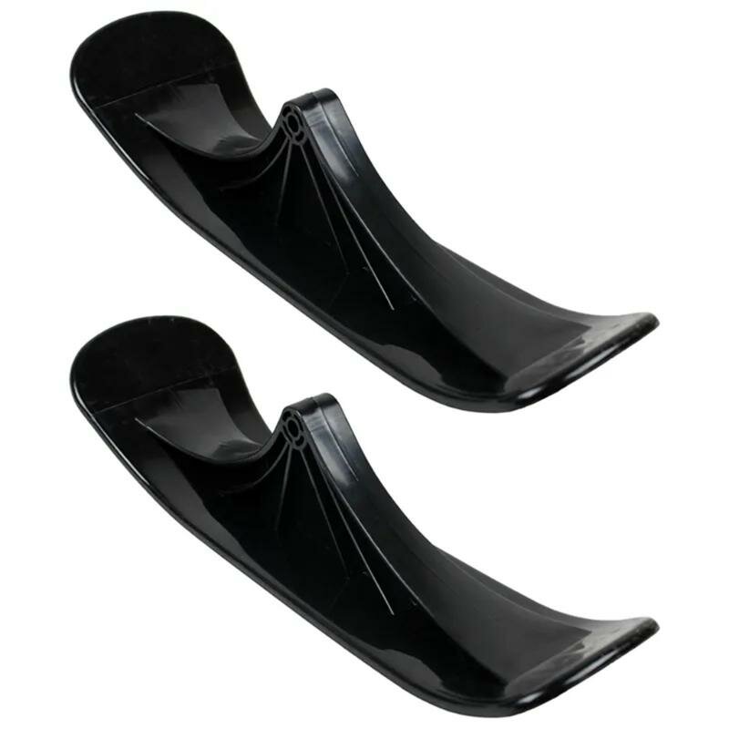 Снегоходные лыжи для скутера, 1 пара, Черный