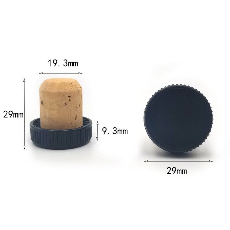 10-пакет пробок для винных бутылок, натуральные пробки, замена деревянных пробок, конические пробки для винных бутылок 0.7kg