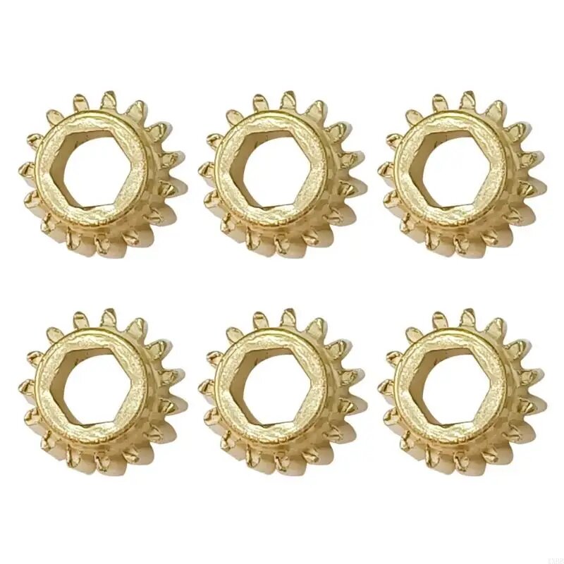 Железные гитарные шестерни 6 шт. 15 teeth