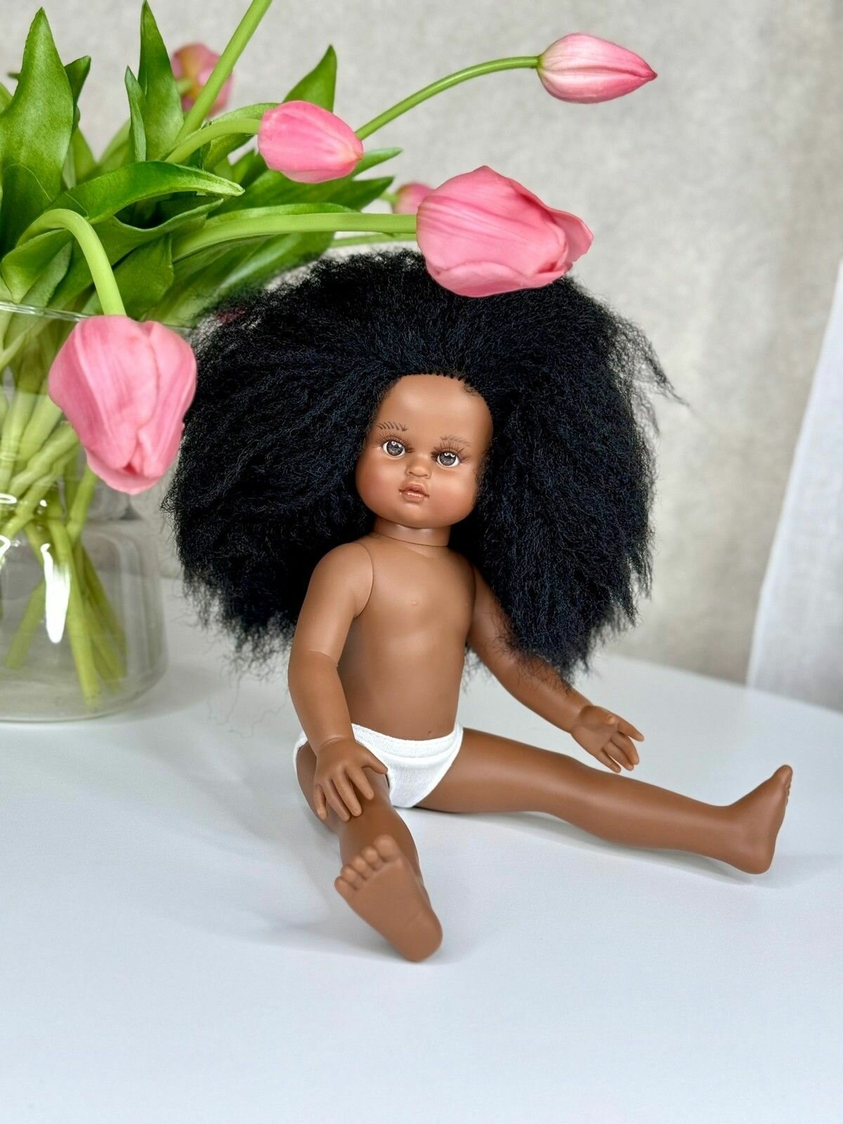 Кукла для девочки виниловая 33 см Нани без одежды (3303WN)