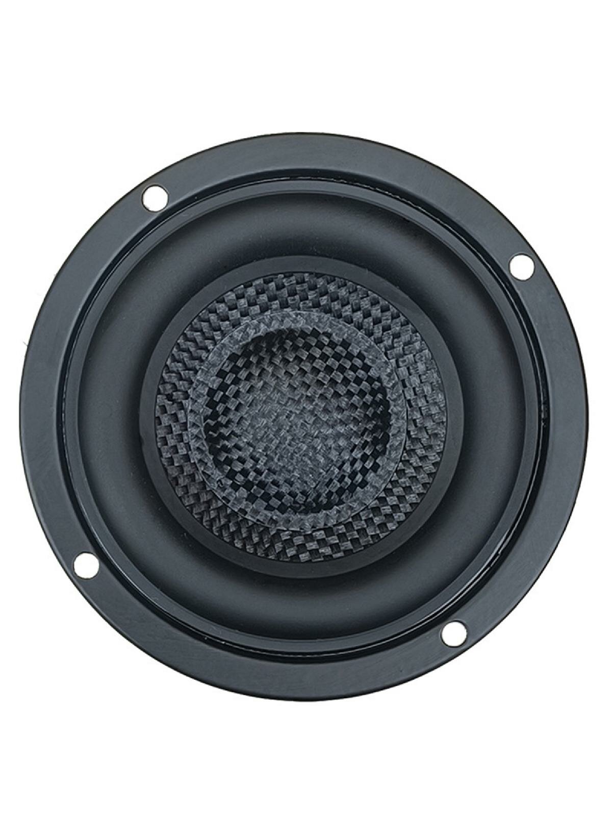 Круглый 3-дюймовый сабвуфер, сабвуфер, динамик HiFi, оплетка из стекловолокна