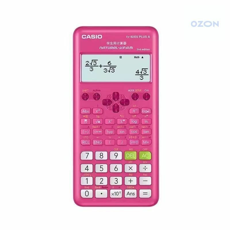 FX-82ESPLUS-2-WDHW непрограммируемый научный калькулятор CASIO