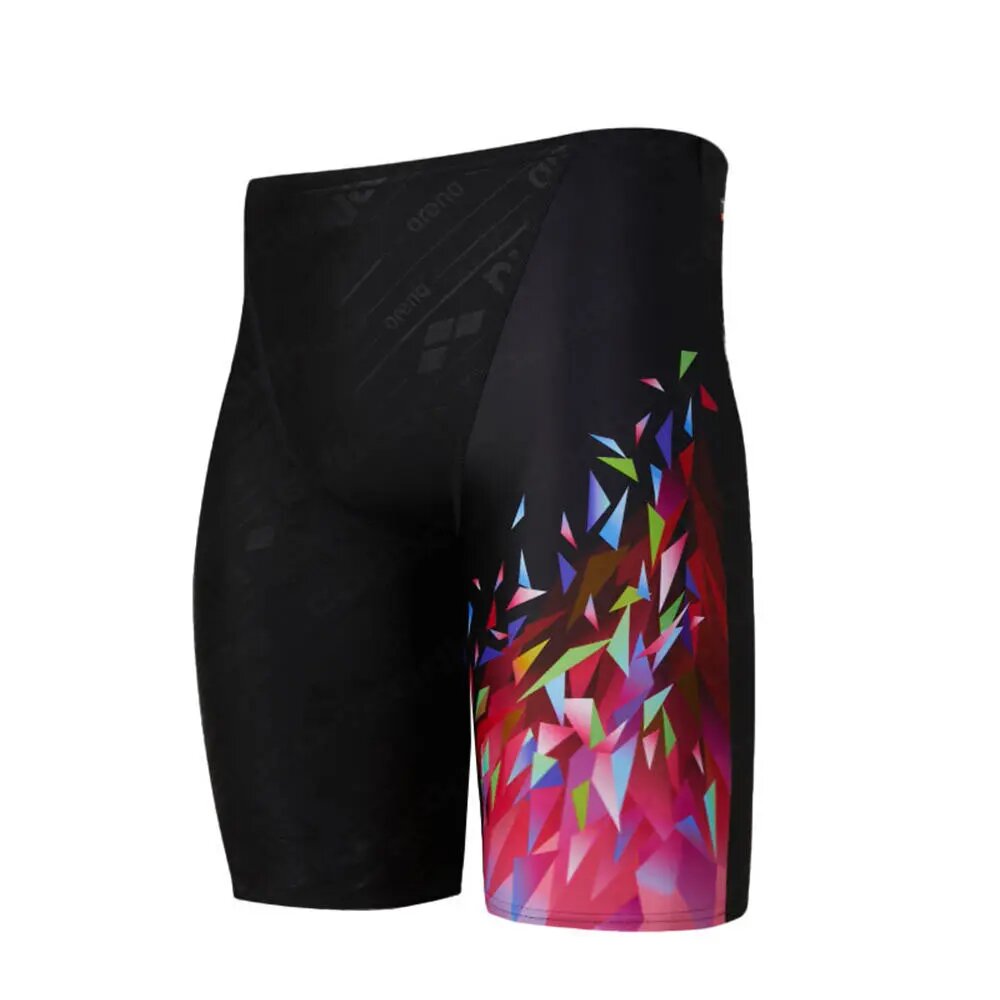 Новые мужские плавки-джаммеры, купальник, плавки, эластичные пляжные колготки, шорты, летние спортивные тренировочные купальники, штаны для серфинга и дайвинга