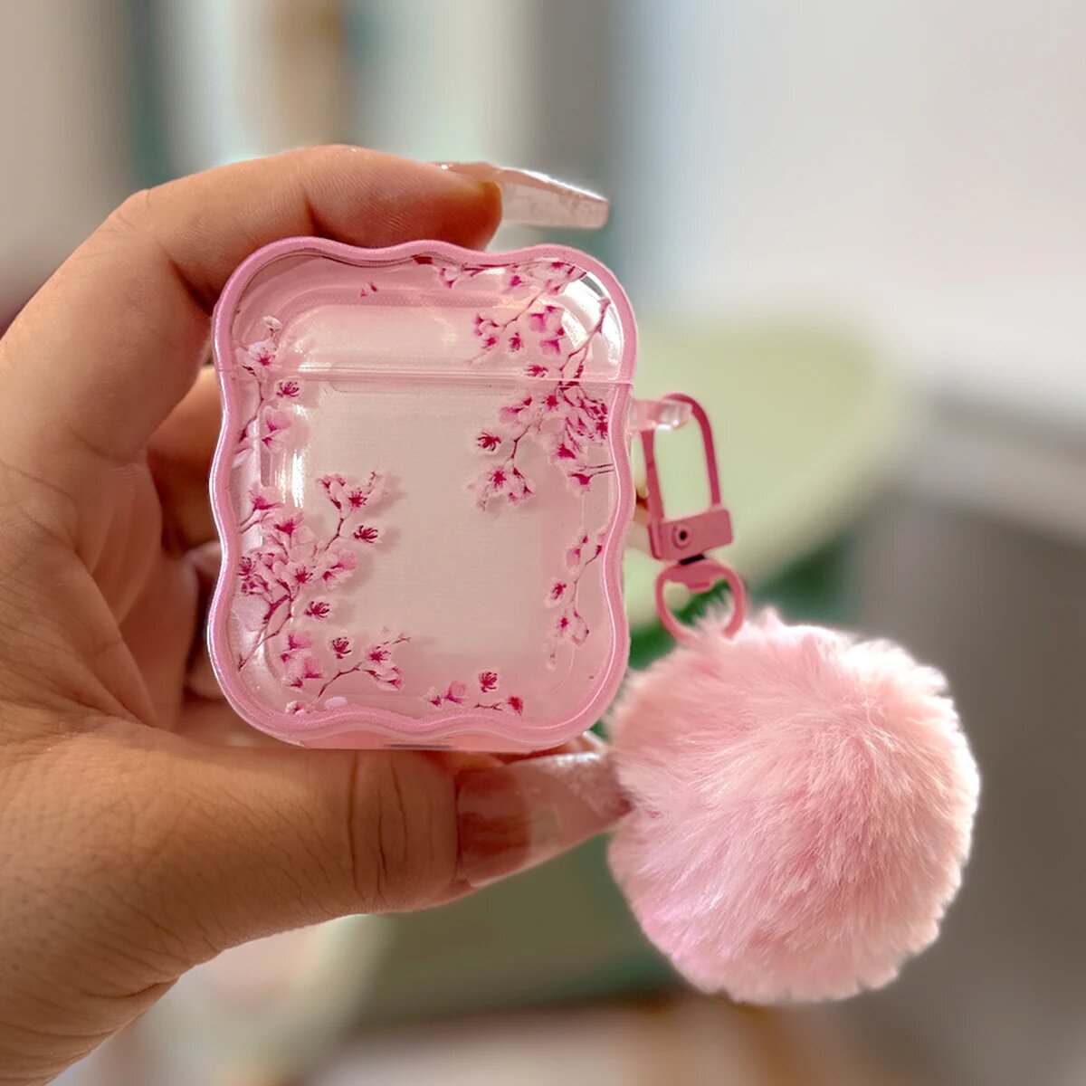 Силиконовый чехол с цветочным принтом для AirPods for airpods 1 2, 02