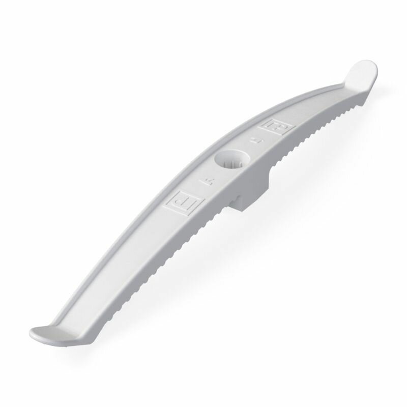 Держатель кабеля двусторонний для прямого монтажа бел. (уп.20шт) Промрукав PR13.0384