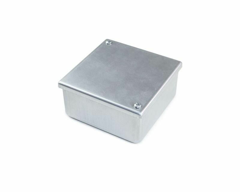 Коробка распределительная 100х100х50 IP40 сталь гофроматик zeta30320