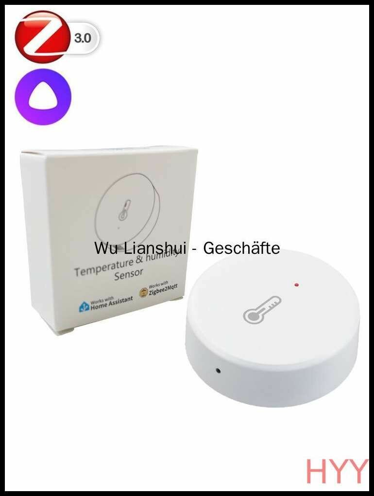 Умный датчик температуры и влажности Zigbee 3.0, Яндекс Алисой, Home Assistant, Zigbee2mqtt