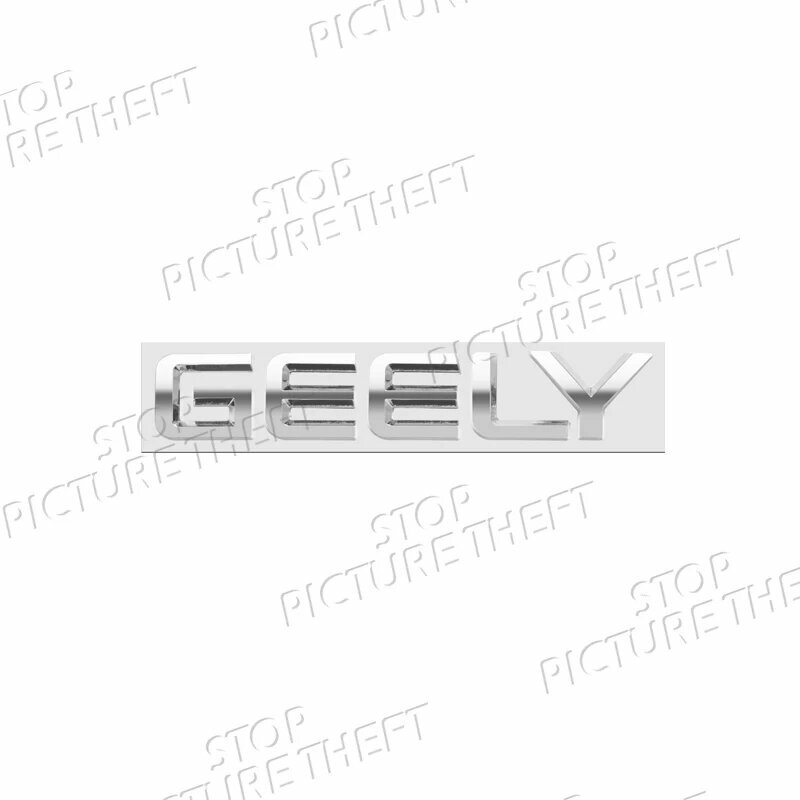 Для Geely Atlas Coolray Emgrand EC7 EC8 EX7 логотип 3D металлический значок наклейка кузова автомобиля задний багажник эмблема наклейка украшения аксессуары