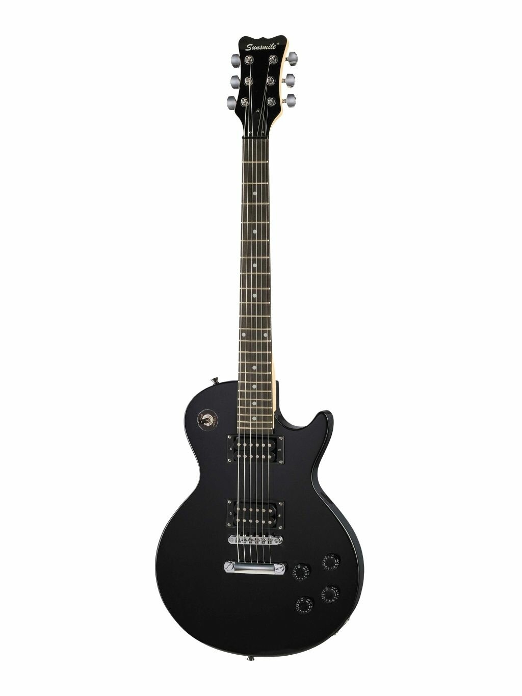 SLP-380-M-BK Электрогитара, чёрная, Sunsmile
