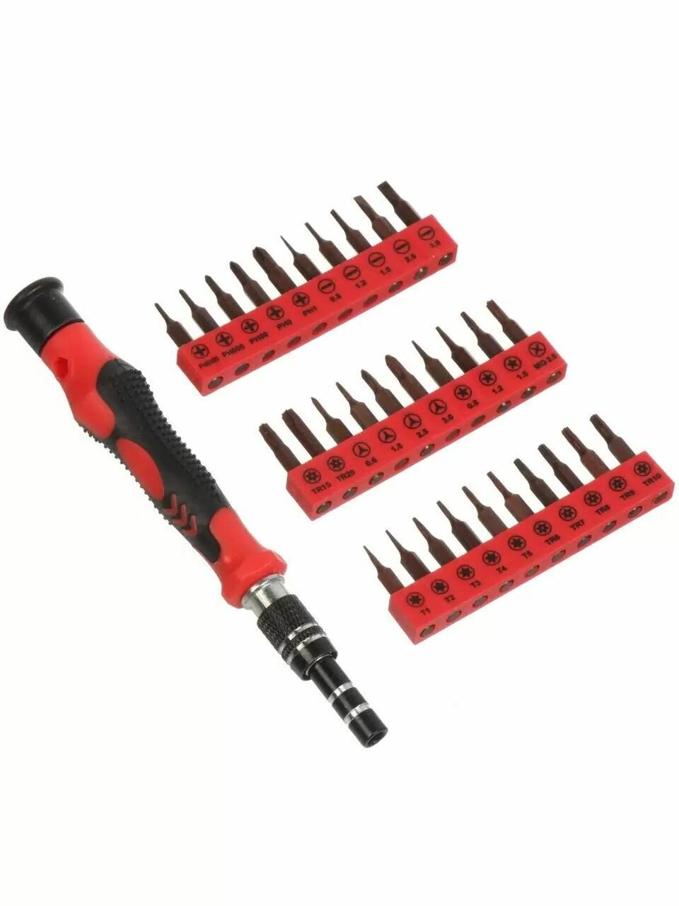 Набор инструментов Bartex для точных работ, телефонов, часов, ноутбуков, 38 предметов