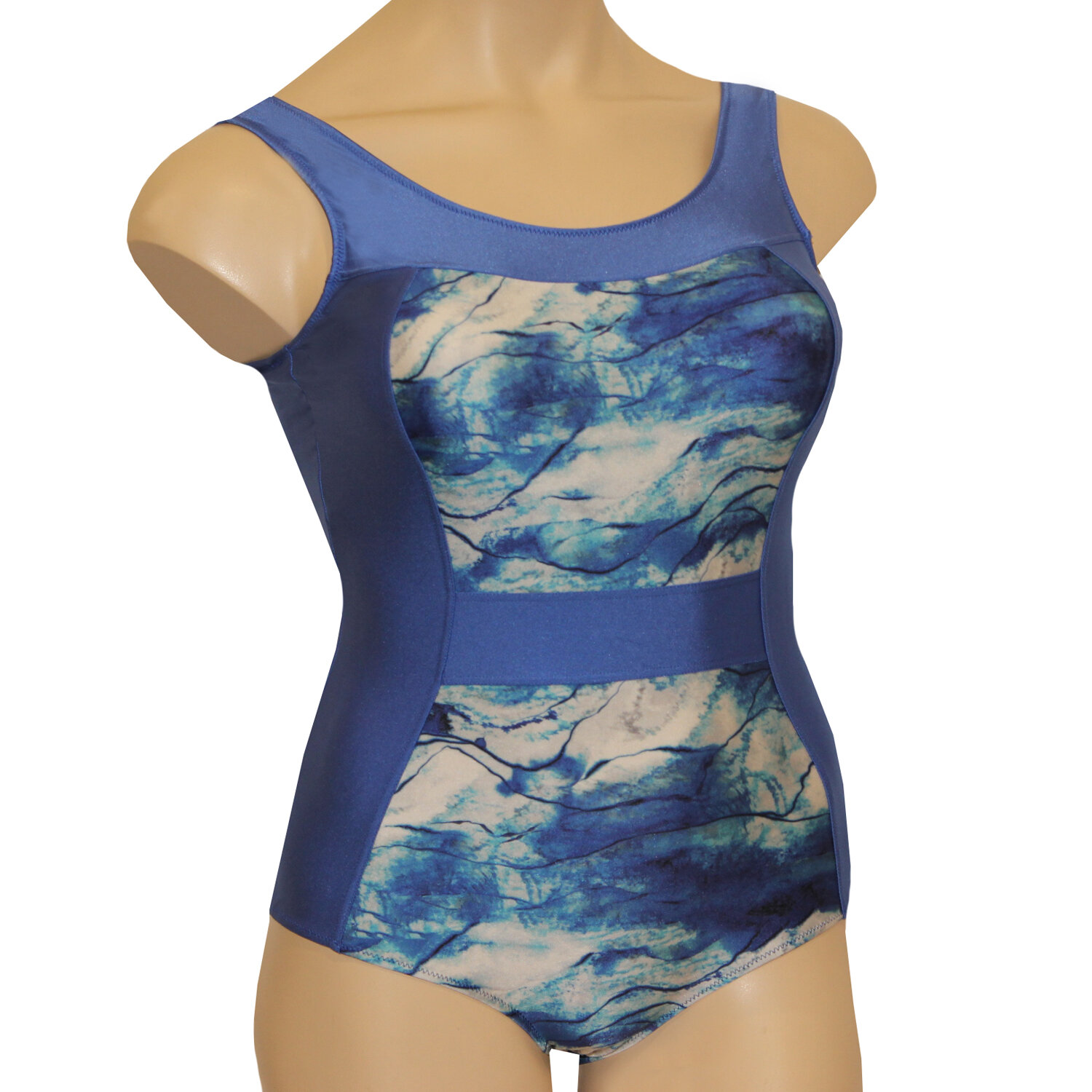 Купальник ортопедический после мастэктомии 0909 Valeria размер 56 (170-112-118) Бирюза