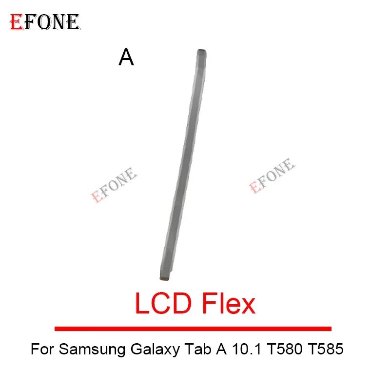 Для Samsung Galaxy Tab A 8.0 P200 A 10,1 T580 T585 SM-T580 Разъем основной платы материнской платы ЖК-дисплей USB гибкий кабель
