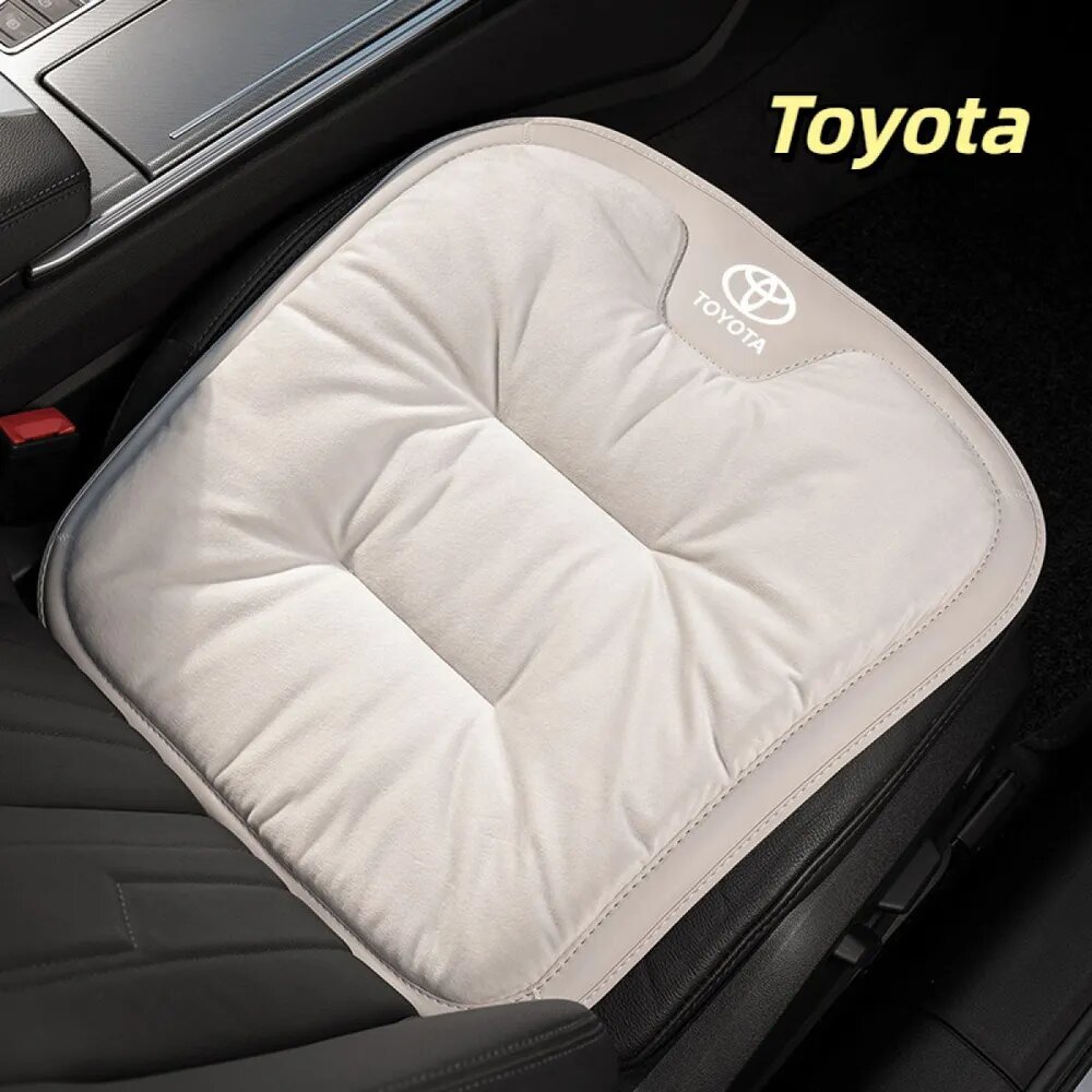 Автомобильная подушка на сиденье Toyota, Бархат, 1 шт.