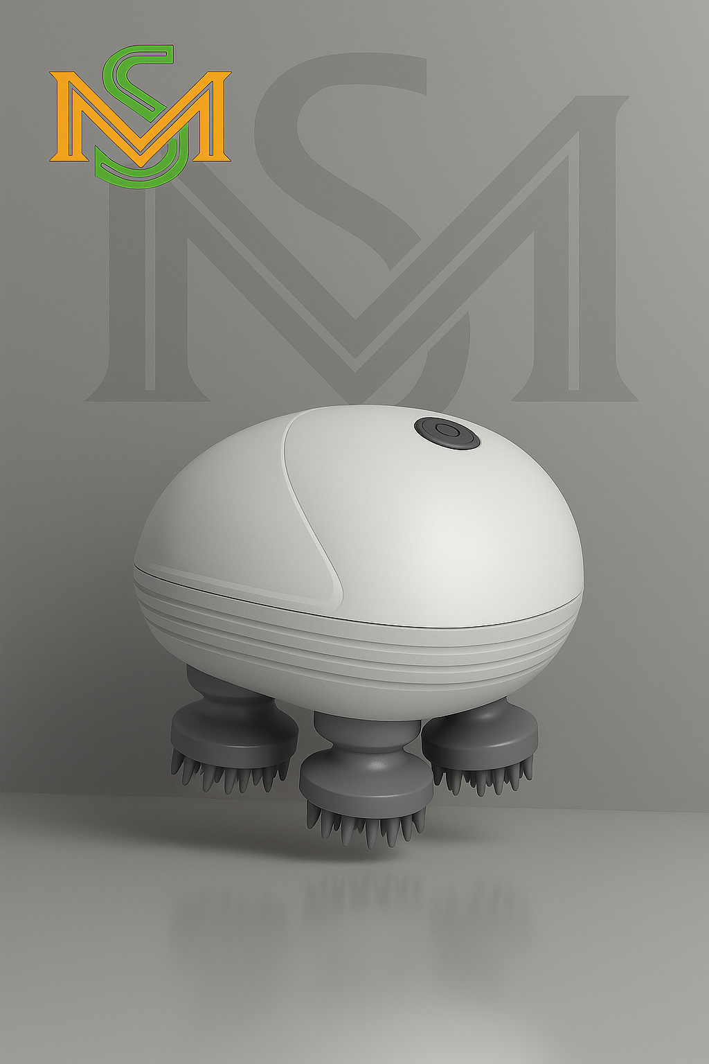 Электрический массажер, для головы/шеи/лица, беспроводной, расслабляющий от аккумулятора