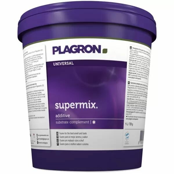 Удобрение Plagron SuperMix 1л, добавка для почвы, плагрон