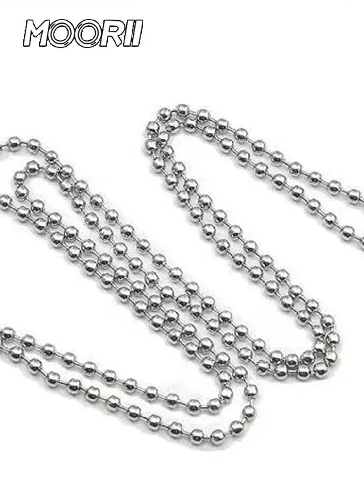 Цепочка для пробки ванны нержавеющая сталь 100 см хром, 1 шт, держатель сливной пробки, анти-потеря