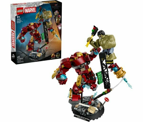 Конструктор LEGO Marvel 76343 Эпическая битва: Халкбастер против Халка (Lego 76343)