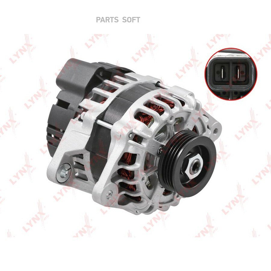 Генератор 70A HYUNDAI Getz 1.1 02>, KIA Picanto 1.1 04> от официального дистрибьютора, LYNXAUTO, артикул EA1183
