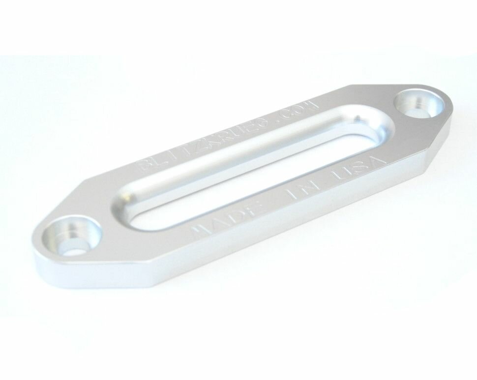 Клюз алюминиевый для лебедок с синтетическим тросом 152мм RiderLab Silver RL145S