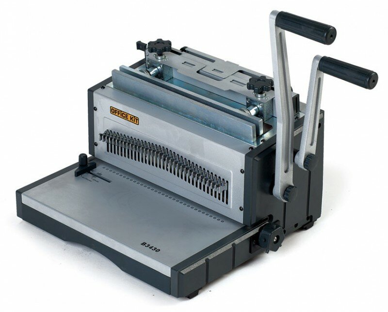 Переплетчик Office Kit B3430 A4/перф.30л