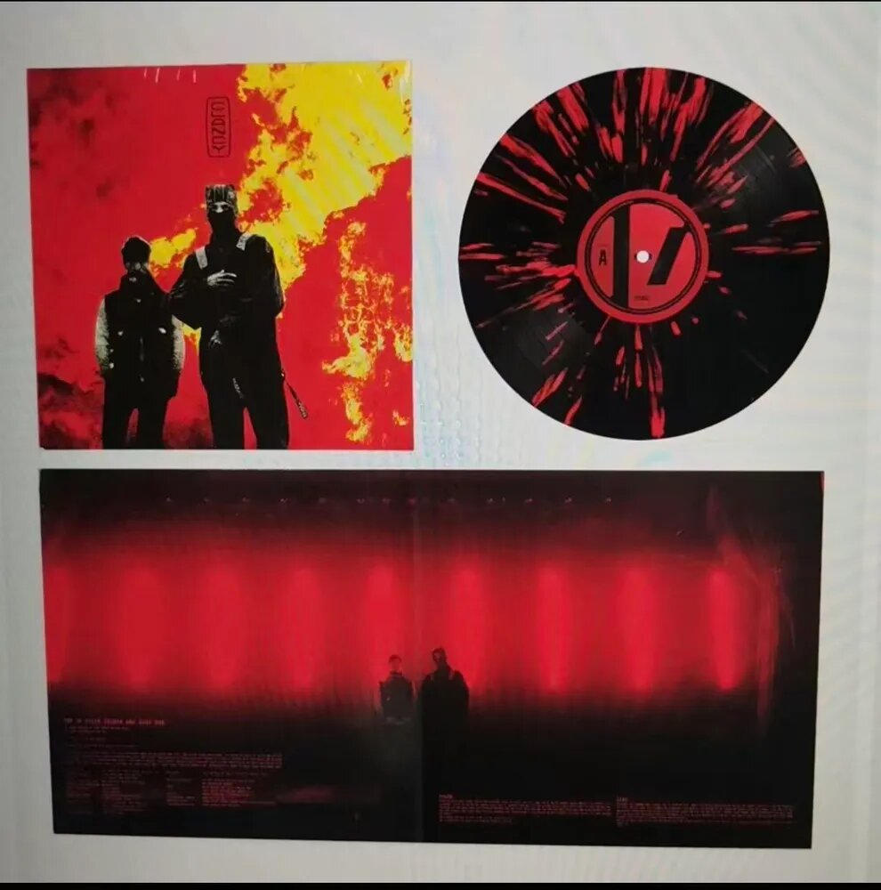 Виниловая пластинка Twenty One Pilots - Clancy Vinyl, LP, Album, Clear w/Red Splatter