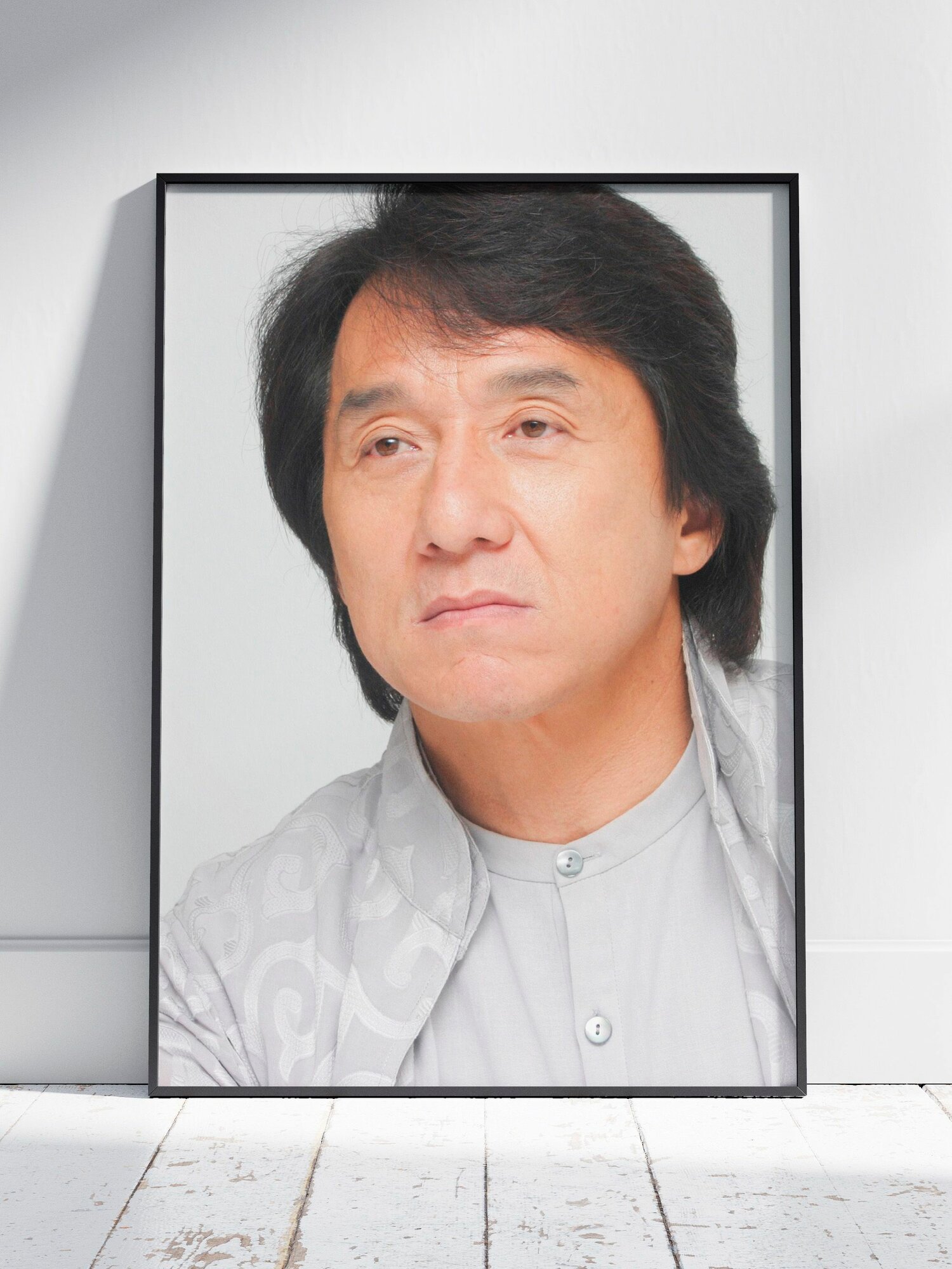 Плакат на стену для интерьера Джеки Чан (Jackie Chan 8) - Постер по актеру фильма, кино, сериала формата A4 (21x30 см)