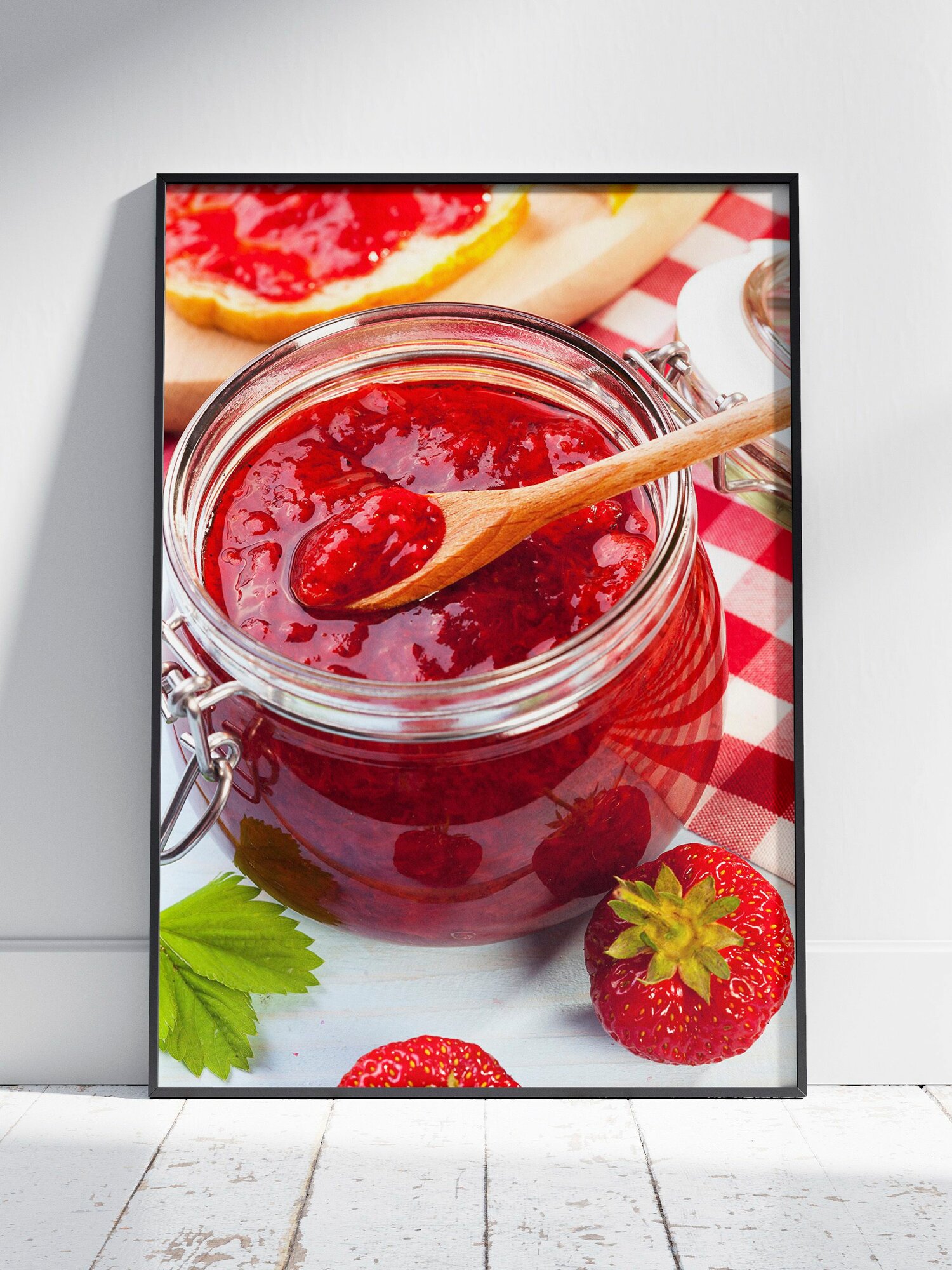Плакат на стену для интерьера Кулинария и Гастрономия (Варенье 3) - Постер по еде и готовке формата A4 (21x30 см)