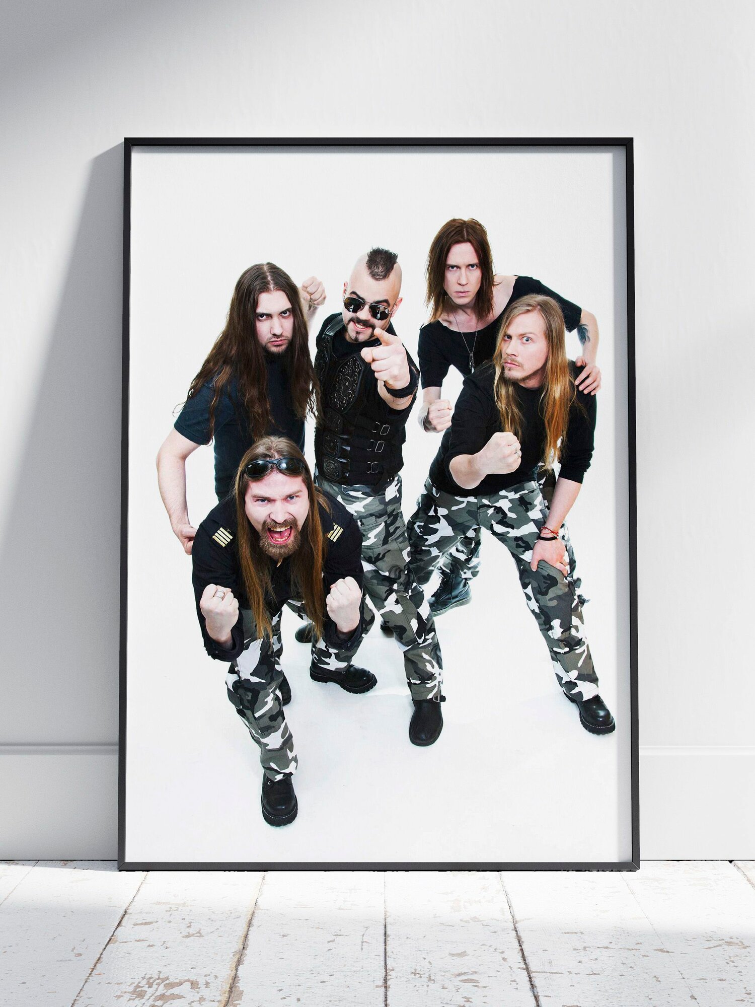 Плакат на стену для интерьера Сабатон (Sabaton 12) - Постер по музыке и артисту формата A4 (21x30 см)