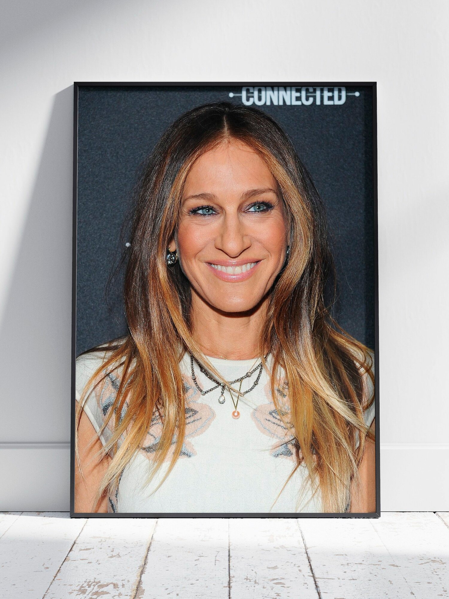 Плакат на стену для интерьера Сара Джессика Паркер (Sarah Jessica Parker 35) - Постер по актеру фильма, кино, сериала формата A4 (21x30 см)