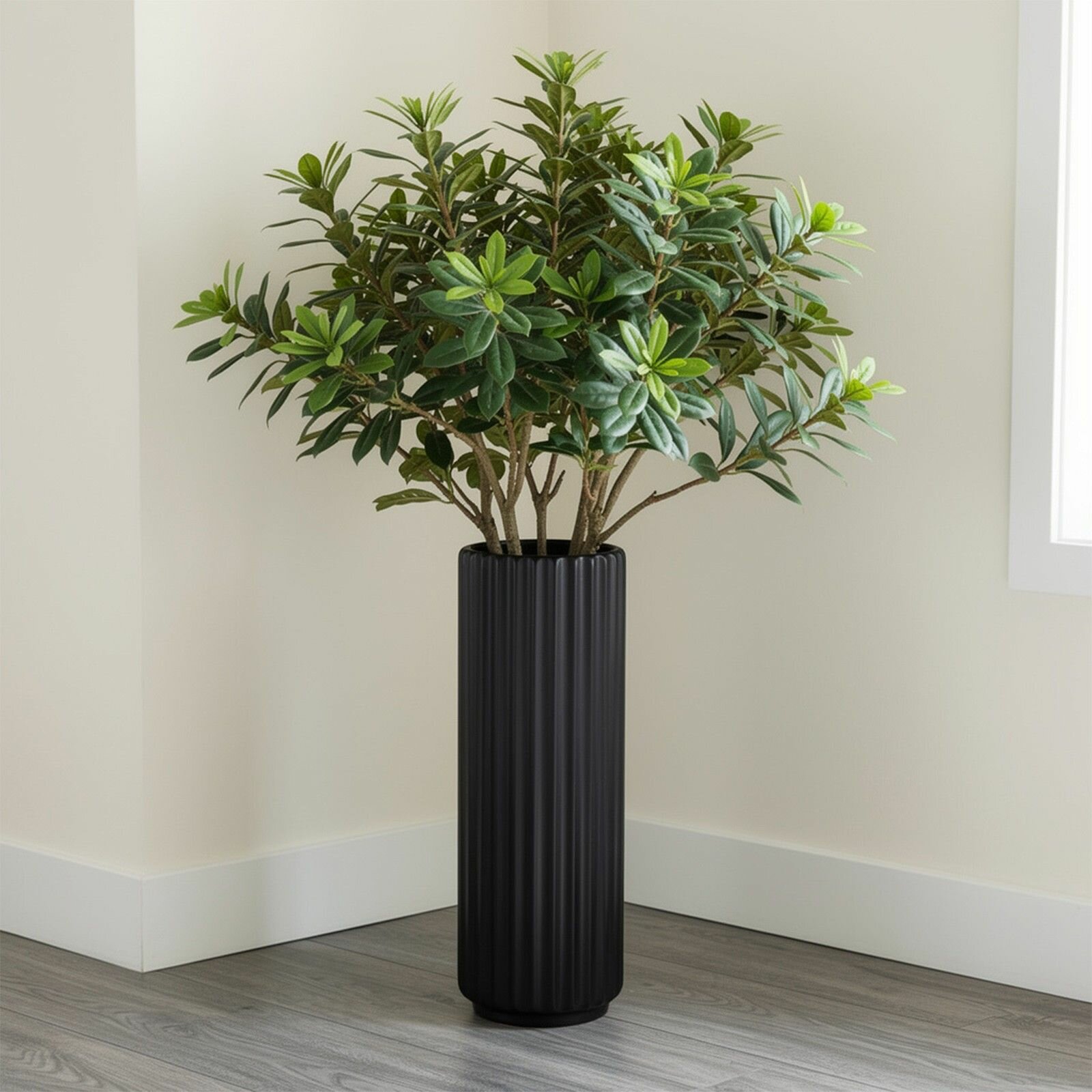 Foliage Ваза, 40 см , Пластик, 1 шт