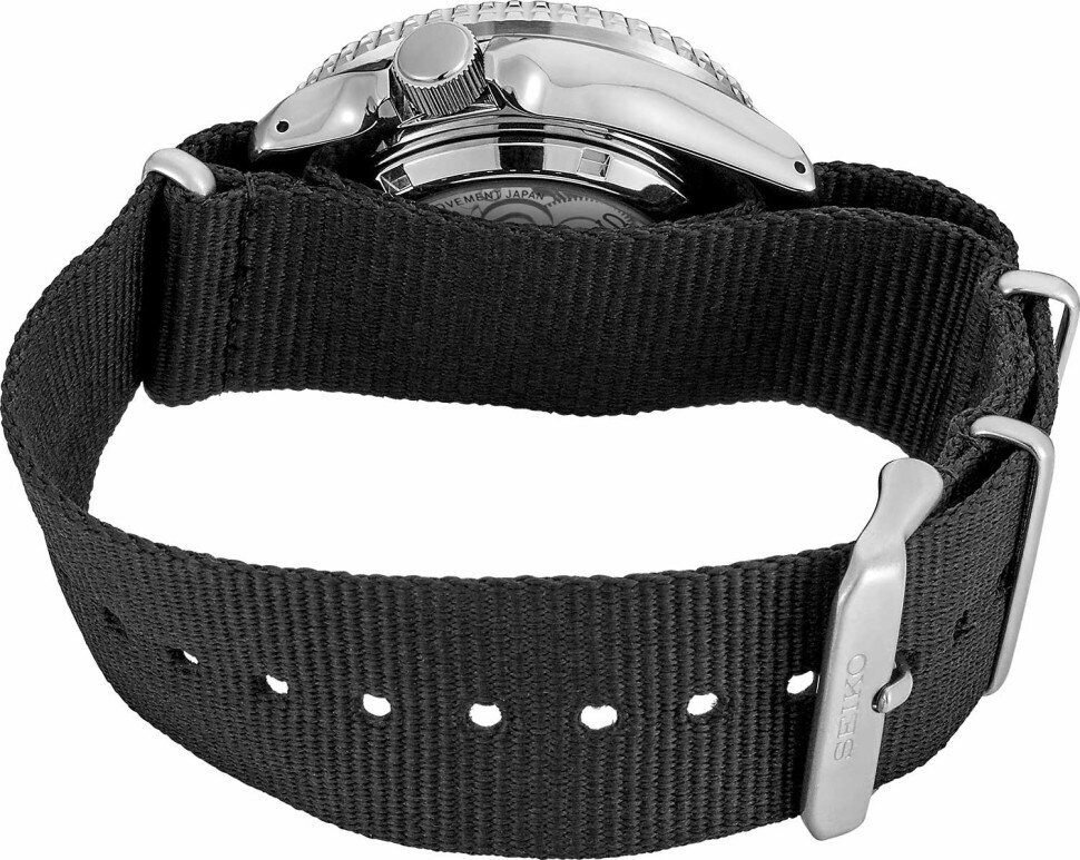 Наручные часы SEIKO 5 Sports, черный/серебристый — фото 1