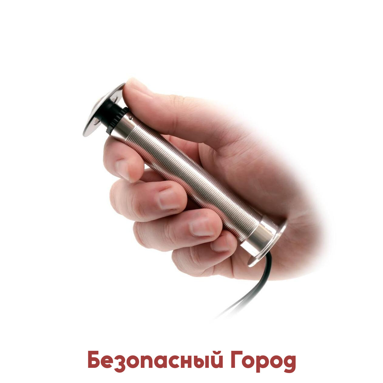 FullHD видеоглазок WiFi-TUYA для входной двери iXoum Tuya-HQ-04 (C76588EB) с записью на SD и датчиком движения в виде обычного с углом 160 градусов.