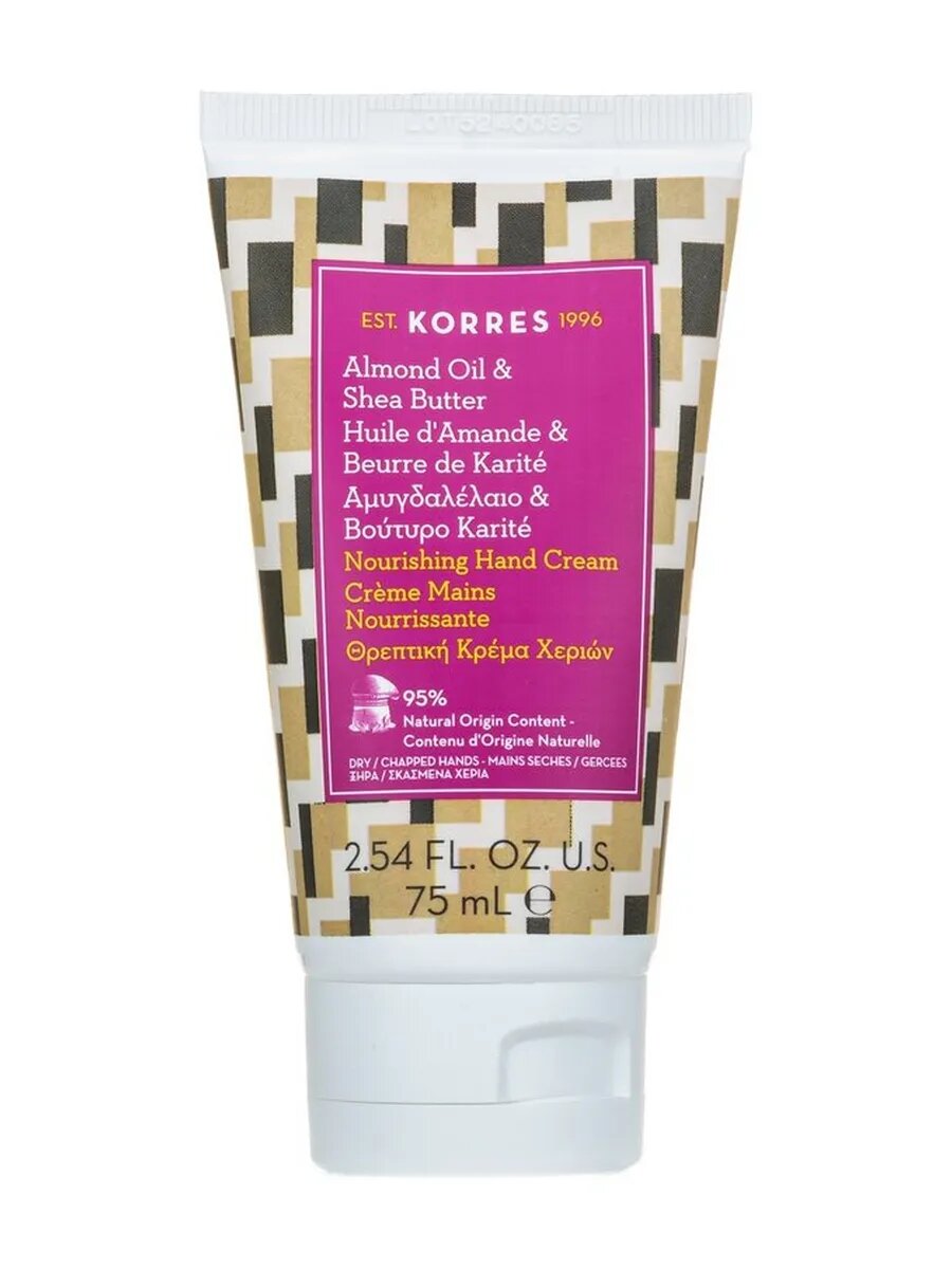 Korres Almond Oil & Shea Butter Nourishing Hand Cream 75мл