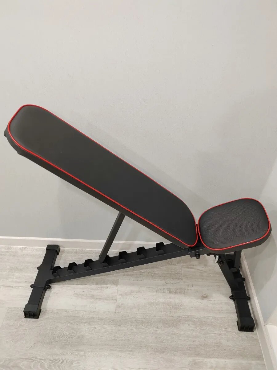 Скамья для жима складная WestSport , нагрузка 350 килограмм.