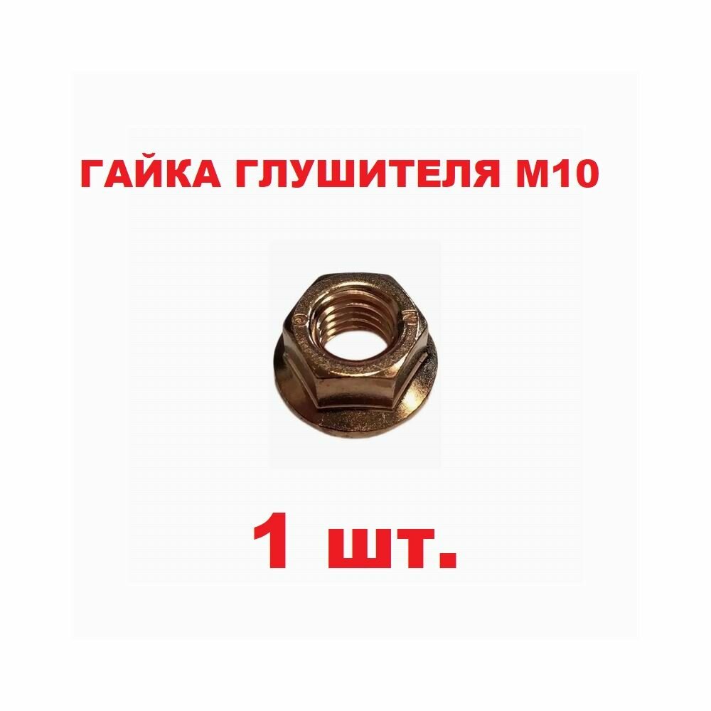 6518101 Гайка глушителя М10 Ford - 1 шт.