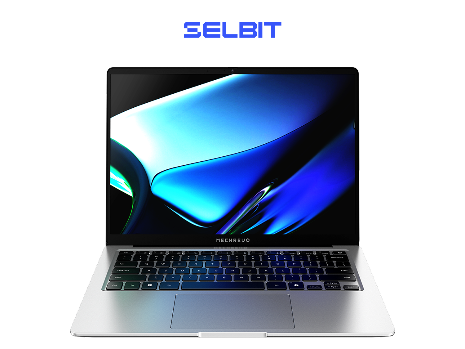 14" Ноутбук Mechrevo Alpha 14 AMD Ryzen 9 365 OLED 2.8K 120 Гц RAM 32 ГБ SSD 1 ТБ Русская раскладка Серебристый